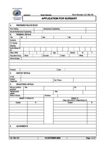 SACAA Bursary Application Form 2023 | Bursaries South Africa