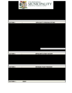 Newcastle Municipality Bursary Application Form 2023 | Bursaries South Africa