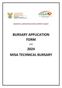 MISA Bursary Application Form 2024 | Bursaries South Africa
