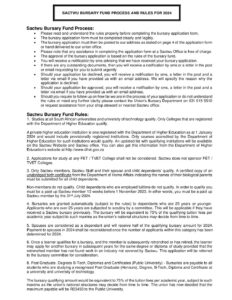 SACTWU Bursary Rules 2024 | Bursaries South Africa