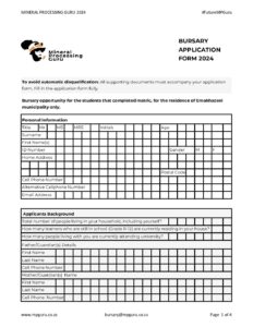 MPG Bursary Application Form 2024 | Bursaries South Africa