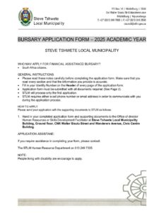 STLM Bursary Application Form 2025 | Bursaries South Africa