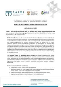 SAIMI Bursary Application Form 2026 (Honours) | Bursaries South Africa